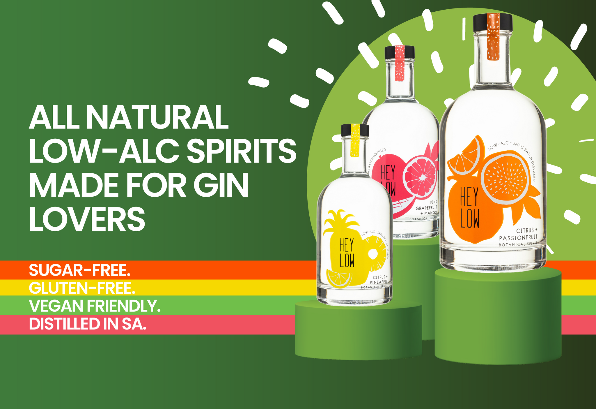 Buy Low Alcohol, Low Calorie Botanical Spirits & Gin Alternatives | He – heylowspirits